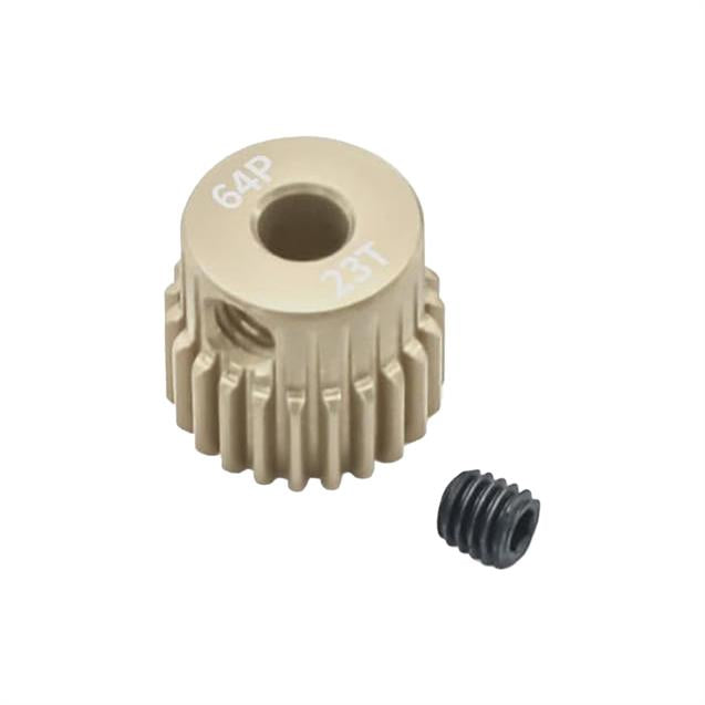 23T Motortandhjul - 64 pitch - Alu - 3 mm aksel – RC Kongen