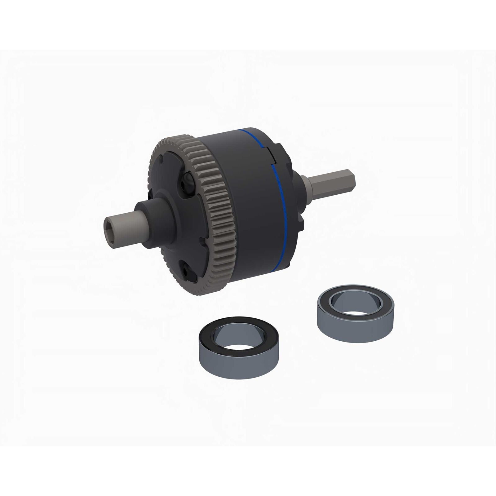 Assembled Center Differential 65T 0.5 MOD, TBC cSt: MINI – RC Kongen