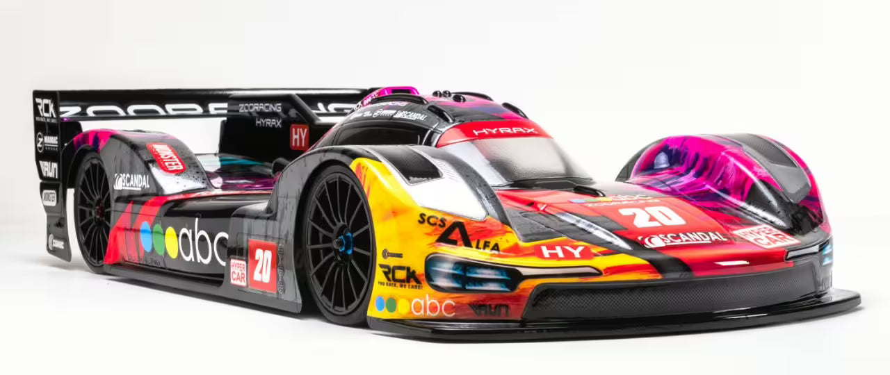 HYRAX Hyper Car Body 1/10 Electric Touring Car Racing 190mm – RC Kongen